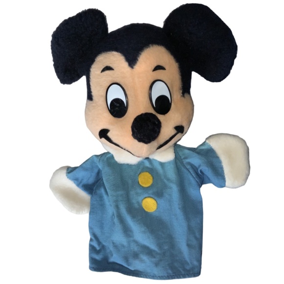 Walt Disney | Accents | Vintage Mickey Mouse Hand Puppet California Toy ...